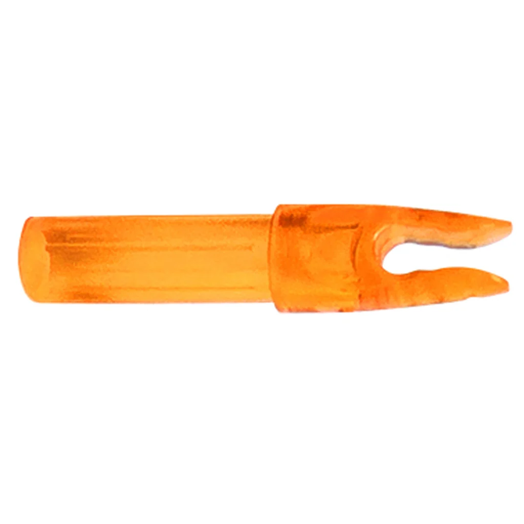 Black Eagle Vintage Nocks Flo Orange 12 pk. - Bullets & Bows