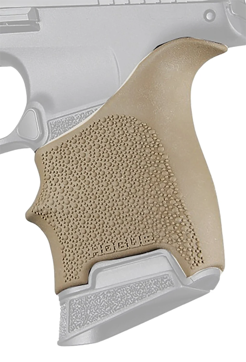 Hogue 18703 Grip Sleeve Handall Beavertail Flat Dark Earth Rubber ...