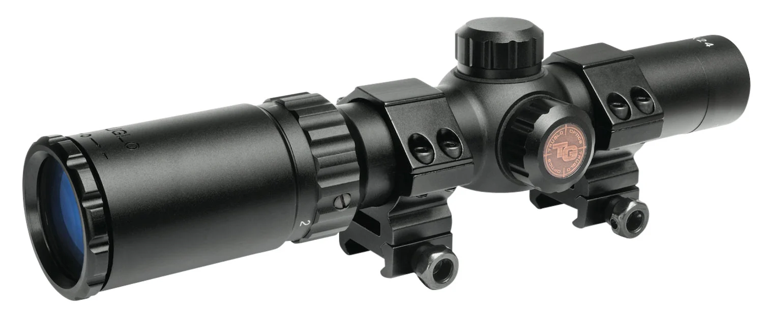 Truglo TG8514BC Tru-Brite 30 Hunter 1-4x 24mm Obj 92.6-23.03 ft @ 100 ...