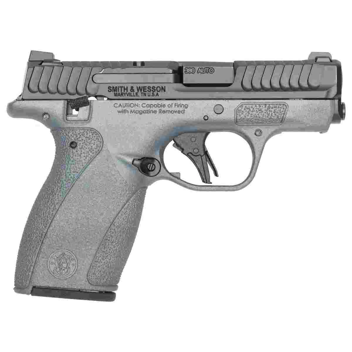 S&W Exclusive "Blue Titanium" M&P Bodyguard 2.0 Thumb Safety Handgun ...